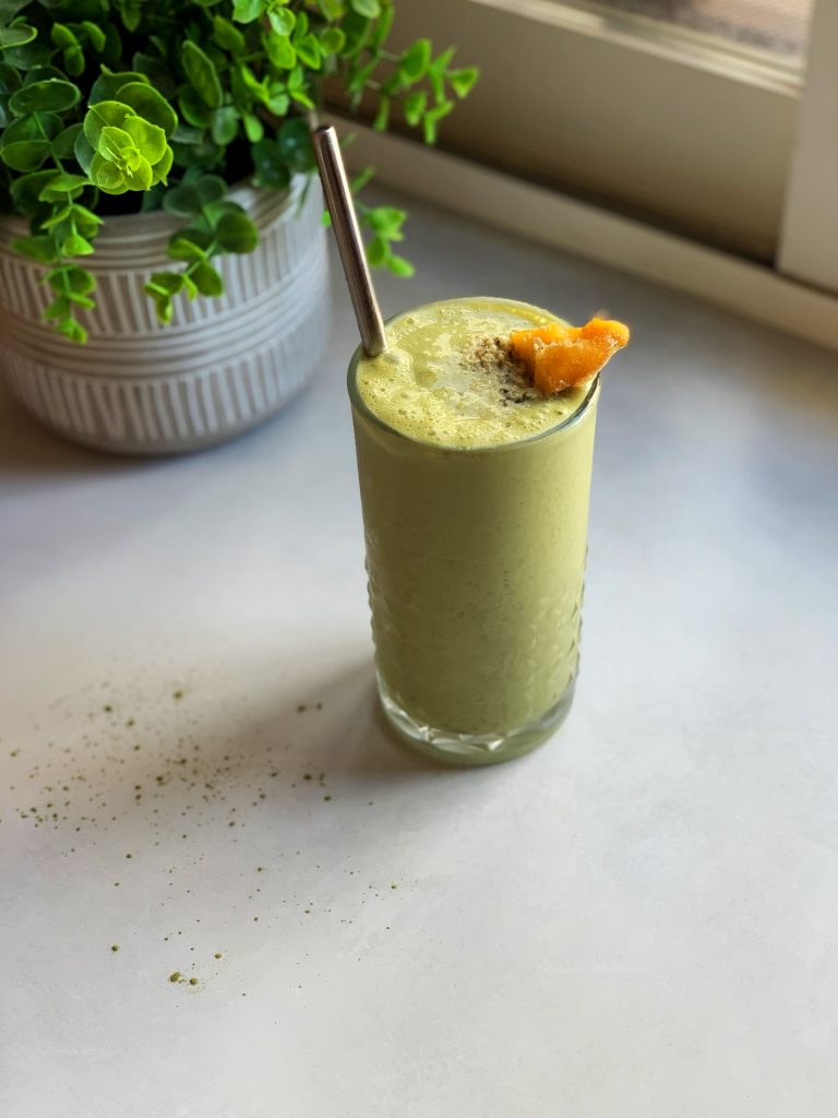 Peach Matcha Smoothie – Kyla